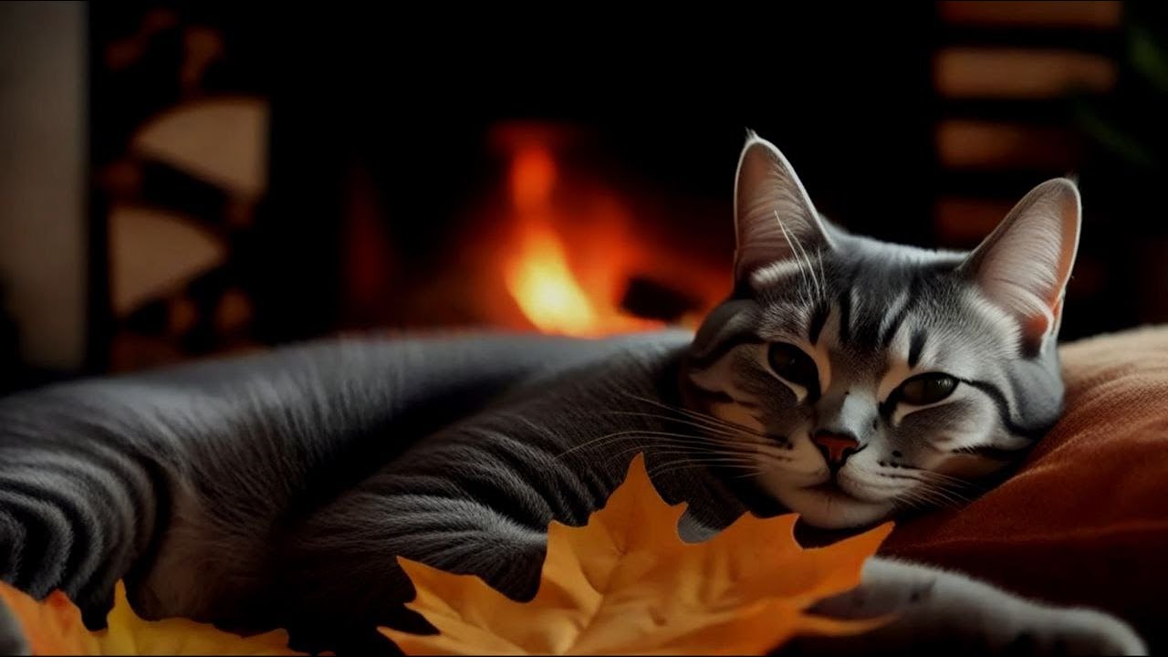 Peaceful Cat Music to Reduce Stress and Anxiety – Calming Background ...