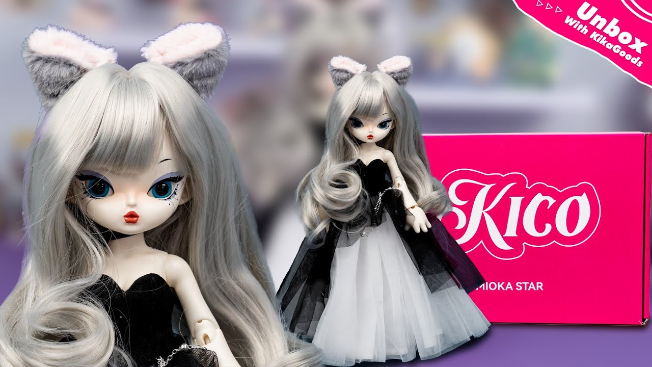 Unboxing KICO Urban Cat Girl Series 1/6 BJD Action Figure -- Ragdoll ...