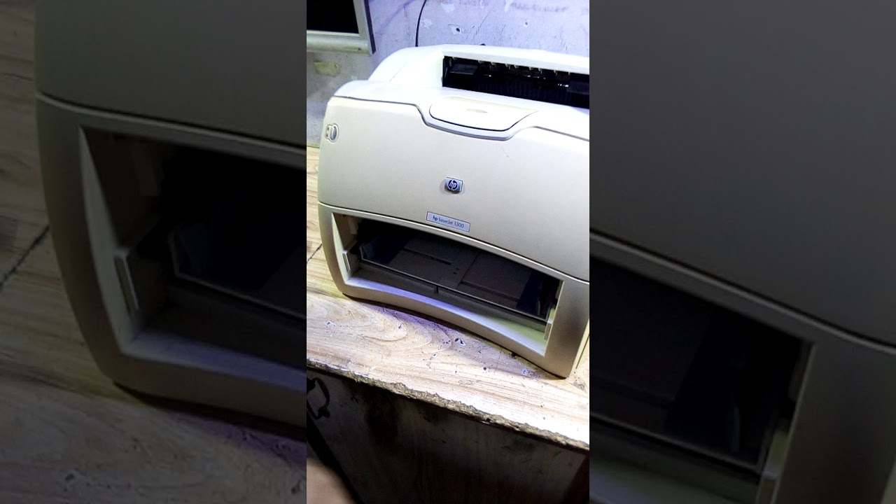 how to open hp laserjet 1300 printer | Qasim ka Technical Channel - YouTube