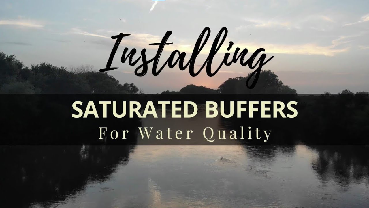 Installing Saturated Buffers for Water Quality - YouTube