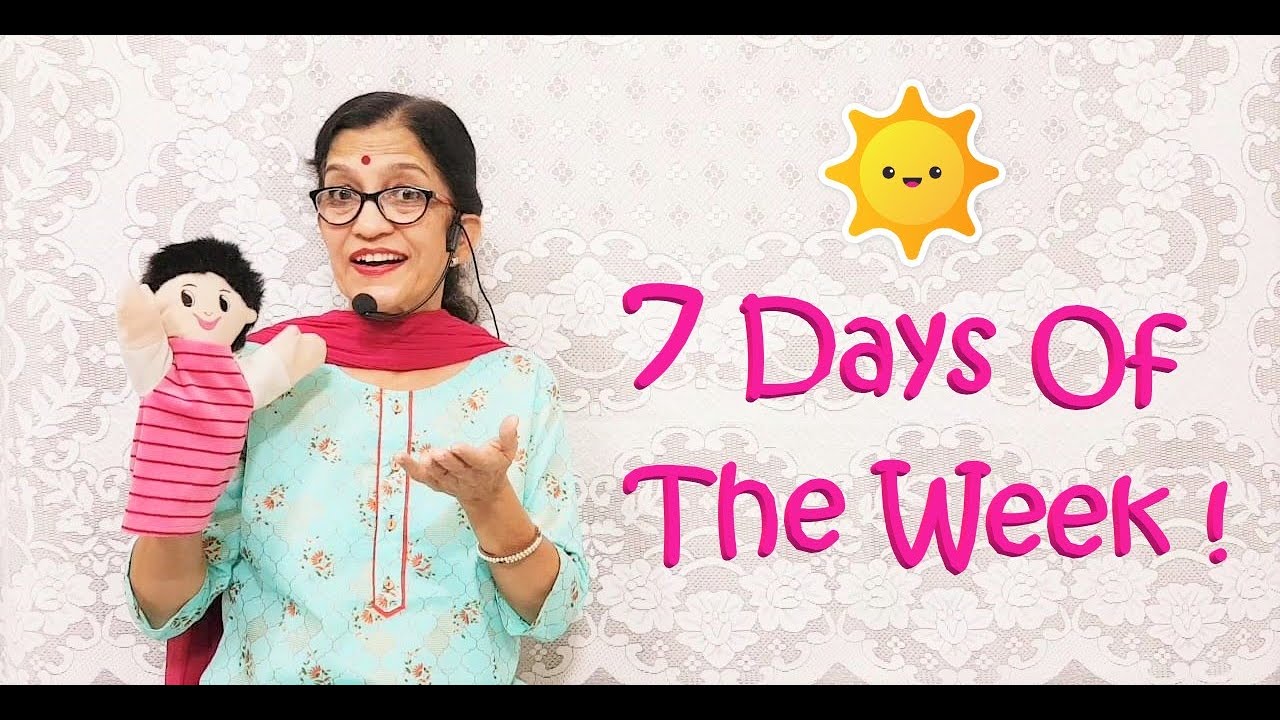 Sunday Monday Tuesday.. 'Days Of The Week' Song For Kids! Learn days of ...