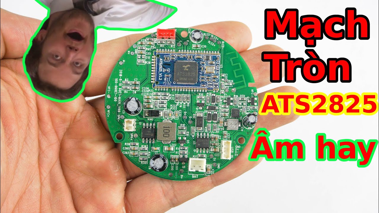 Mạch loa bluetooth âm hay bass lực, chip blue ats2825 có cả TWS - YouTube
