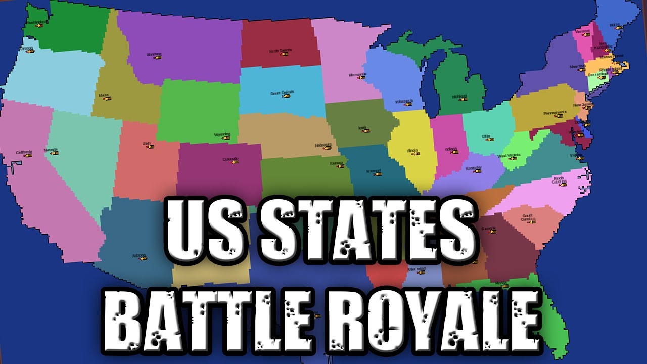 All US States At War! Until One Remains! (Ages Of Conflict) - YouTube