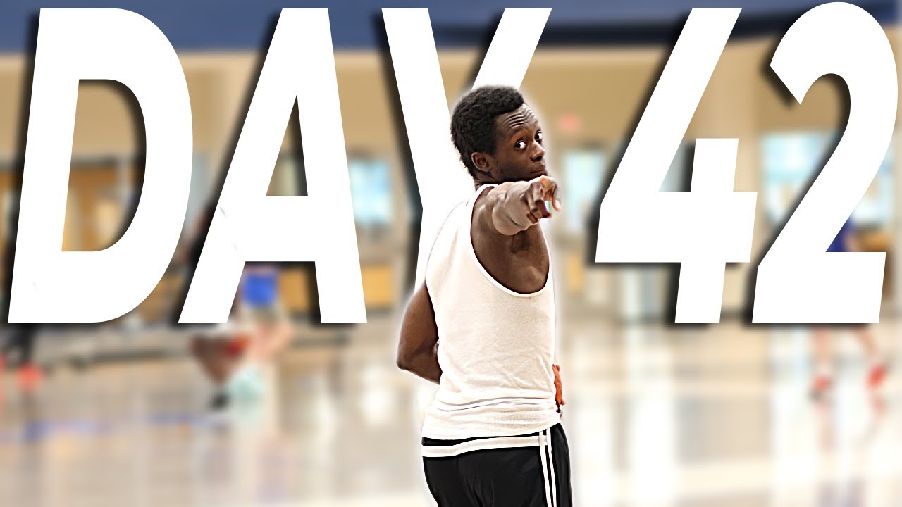Day 42 of Trying to Play College Basketball!! Workouts - YouTube