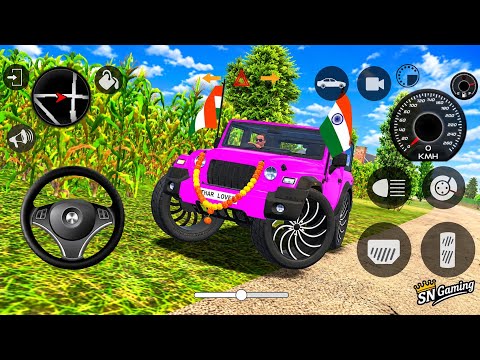 Modified Mahindra Thar Car Games: Indian Cars (Gadi Wala Game) - Car Game Android Gameplay 2026