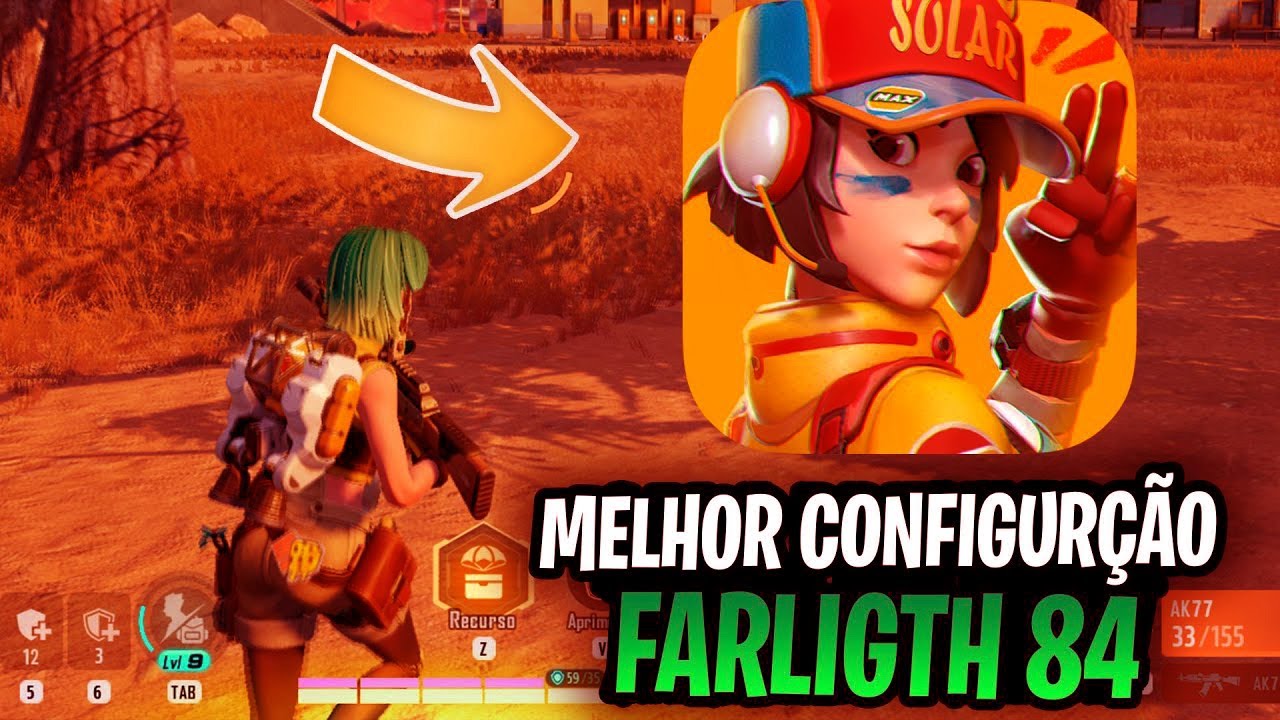 TELA ESTICADA E SEM RASTRO DA JUPITER É A MELHOR CONFIG!!! FARLIGHT 84 - YouTube