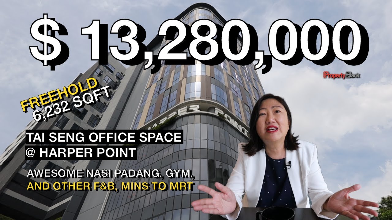 Freehold 6,232 sqft Office at Harper Point | Minutes To Tai Seng MRT ...