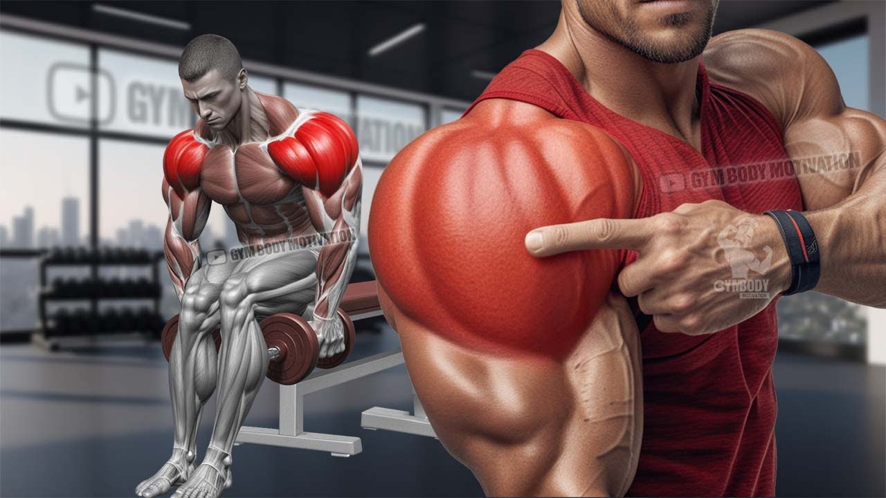 6 Super Simple Exercises for Bigger Shoulders - YouTube