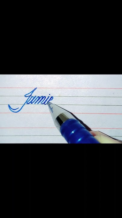 Jamie write ️ in beautiful cursive style #handwriting # ...