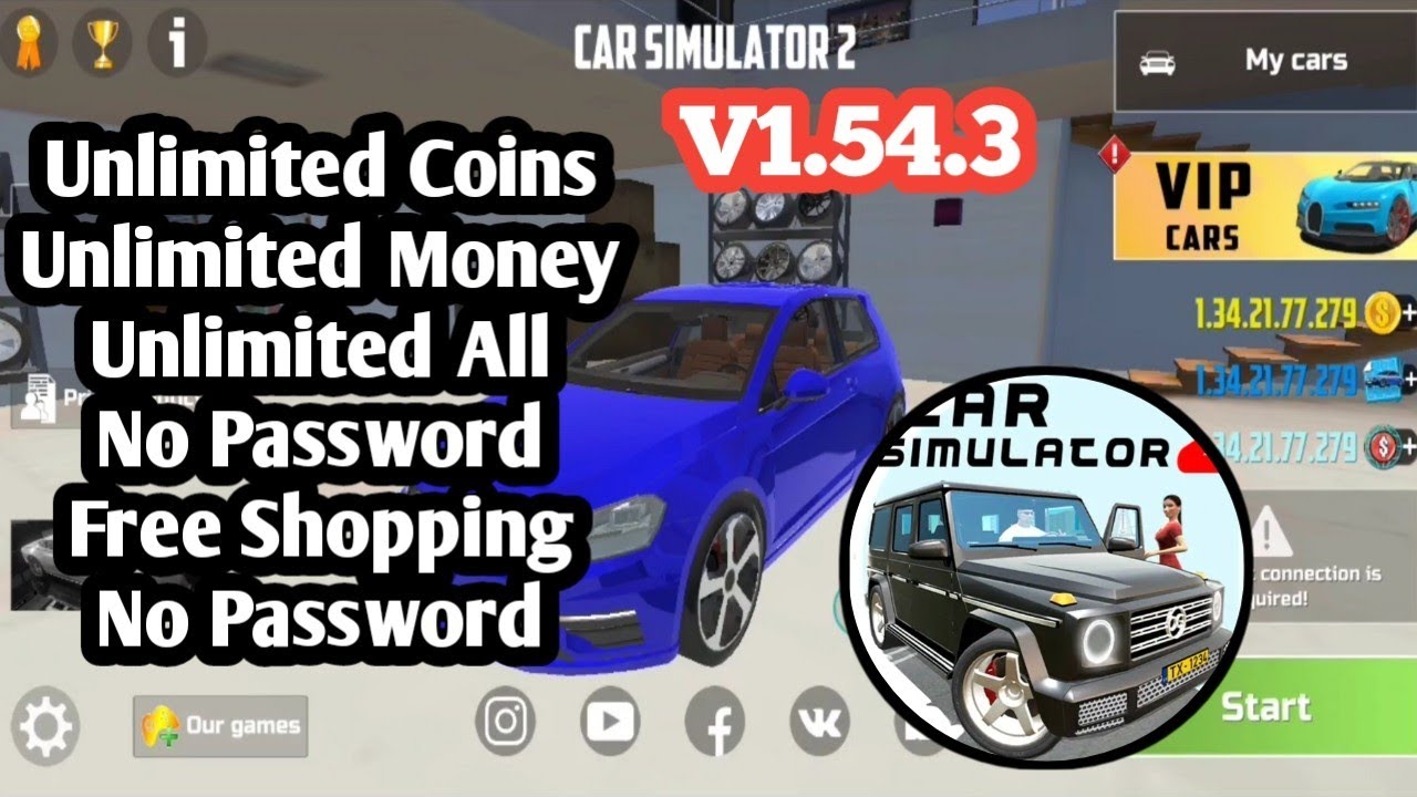 Car Simulator 2 Mod Apk Unlimited Money, Unlimited Gold & Unlock AII v1 ...