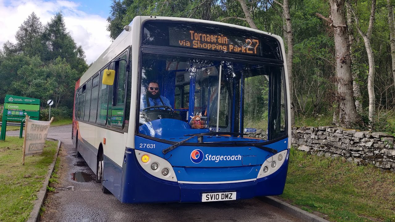 On board Stagecoach Highland ADL E300 27631 SV10DMZ - YouTube