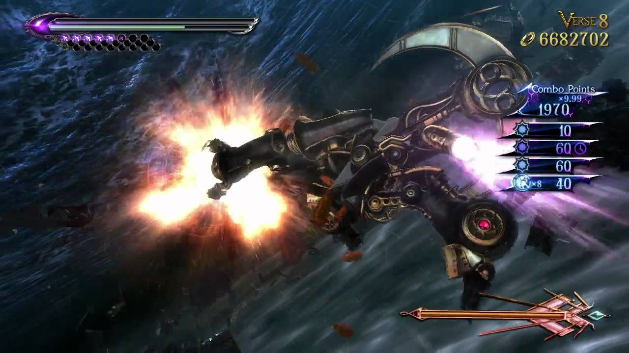 Bayonetta 2 - Boss Prophet Platinum ∞ Climax [60fps] - YouTube