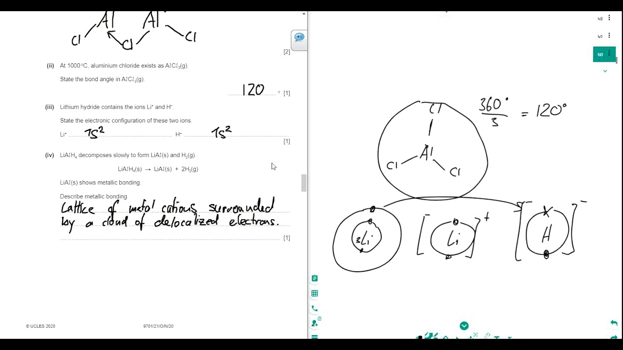 Cambridge AS Level Chemistry Structured Questions | Paper 2 (October ...