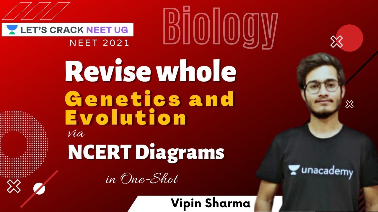 Revise whole Genetics and Evolution via NCERT Diagrams in One Shot ...