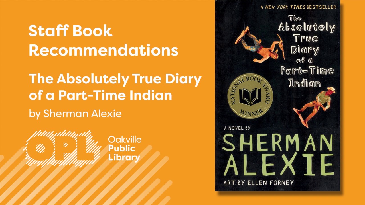 The Absolutely True Diary Of A Part Time Indian Book Cover