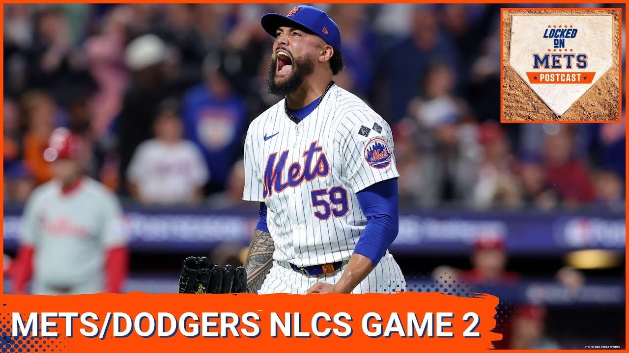 Locked On Mets POSTCAST: Never Easy, But Mets Rebound and Take Game 2 - YouTube