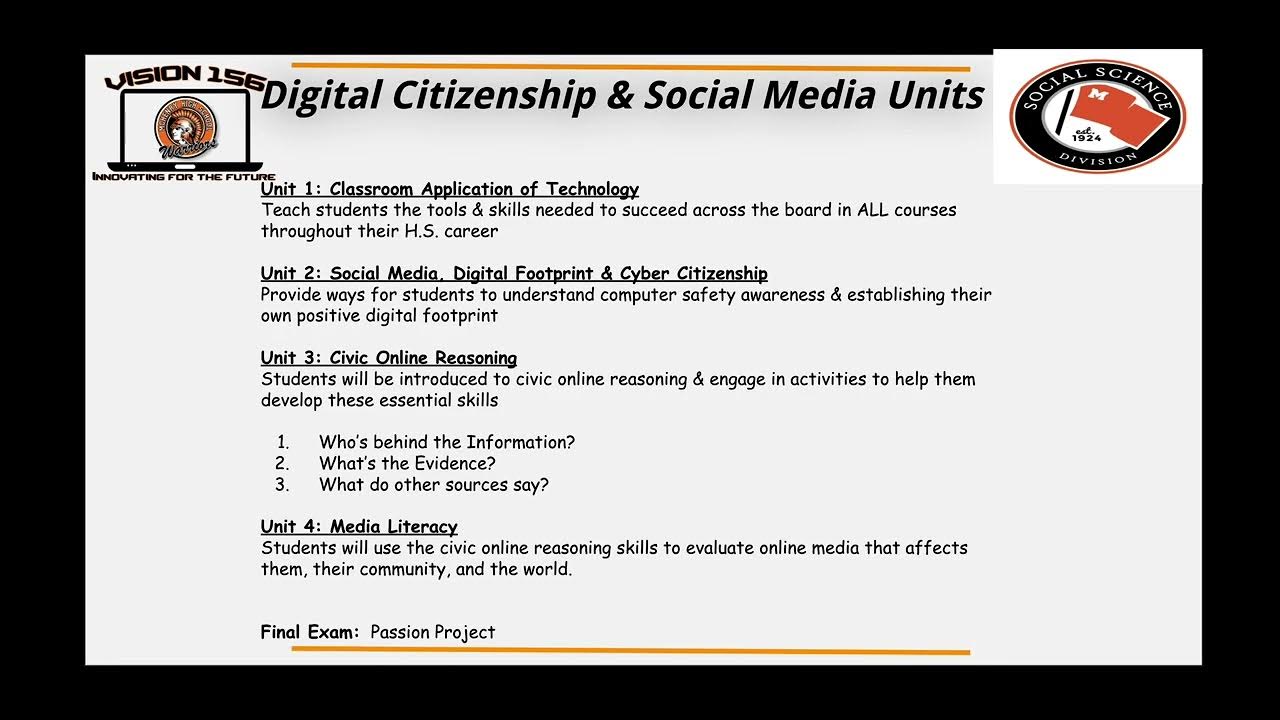 Digital Citizenship & Social Media - YouTube
