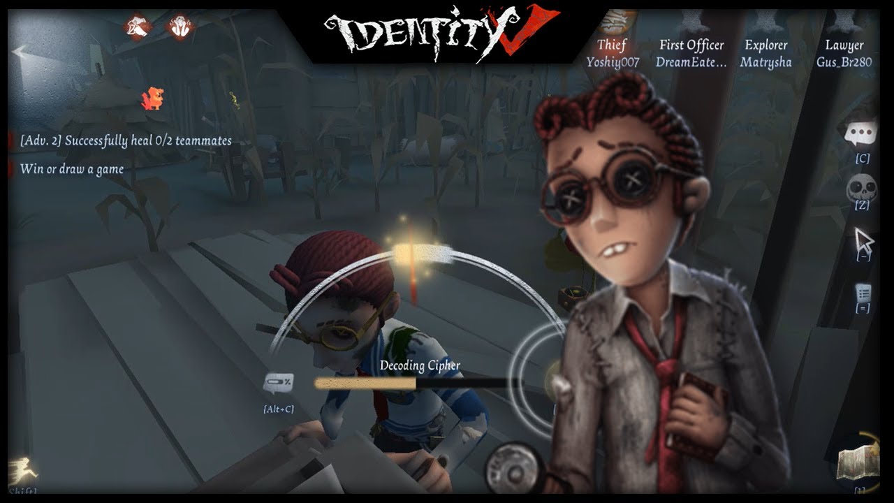 Conheça Freddy Riley- O advogado. Identity V - YouTube