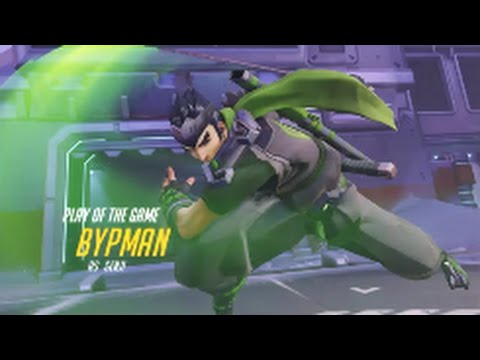 Genji the green blade of honor! (Overwatch) - YouTube