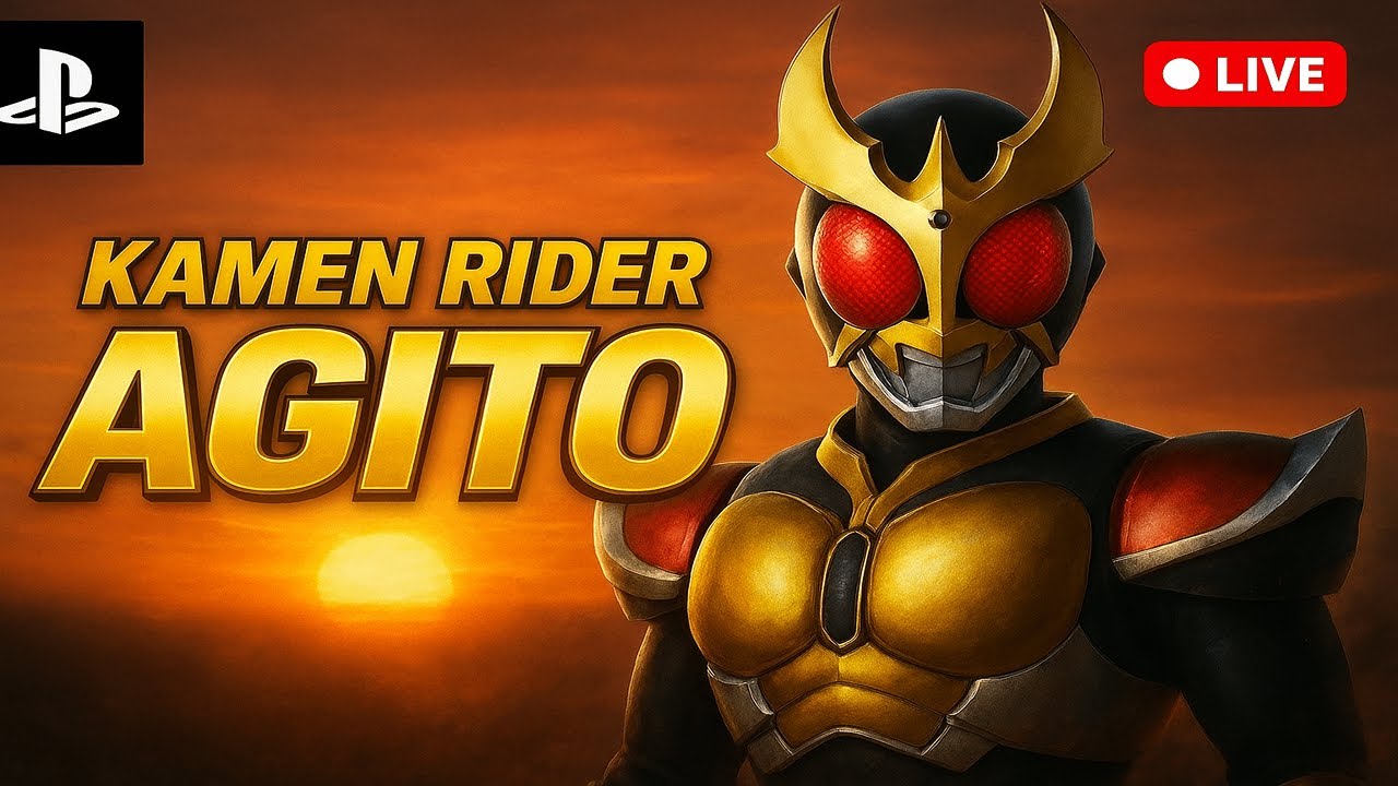 NAMATIN + GACHA LAGI KAMEN RIDER AGITO PS1 - YouTube