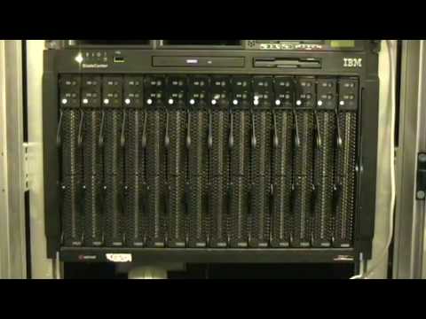Bladecenter booting - YouTube