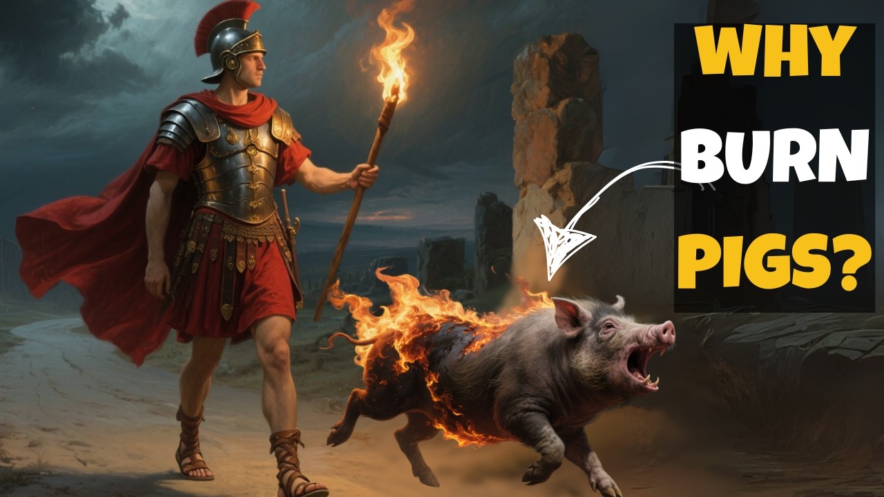 Why Did Romans Use BURNING PIGS During Battles? - YouTube