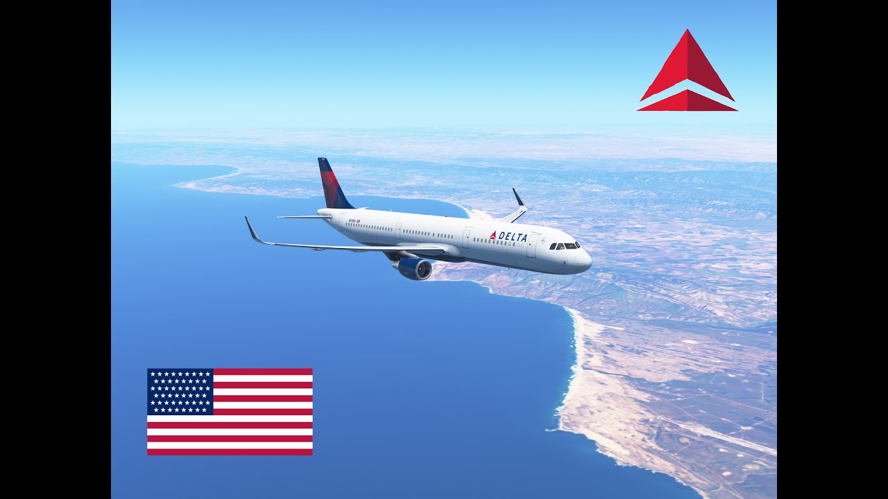 Infinite Flight - San Francisco to San Diego | Delta Airlines A321 ...
