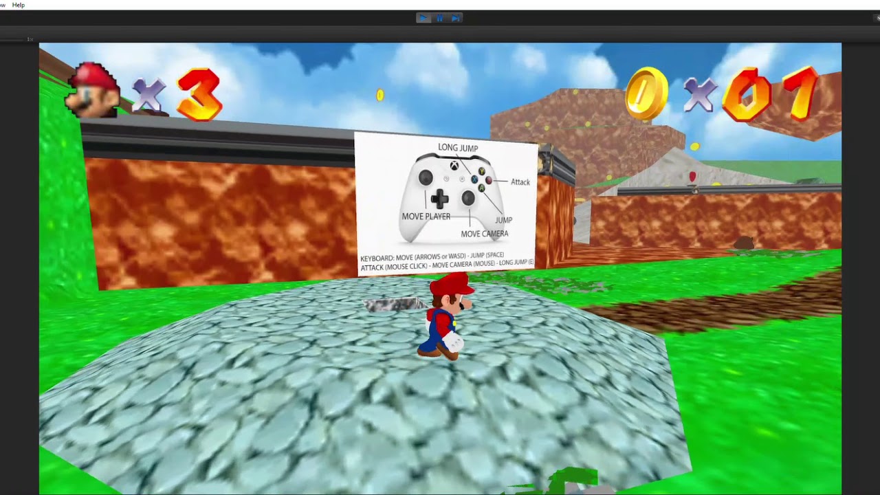 Super Mario 64 Unity - YouTube
