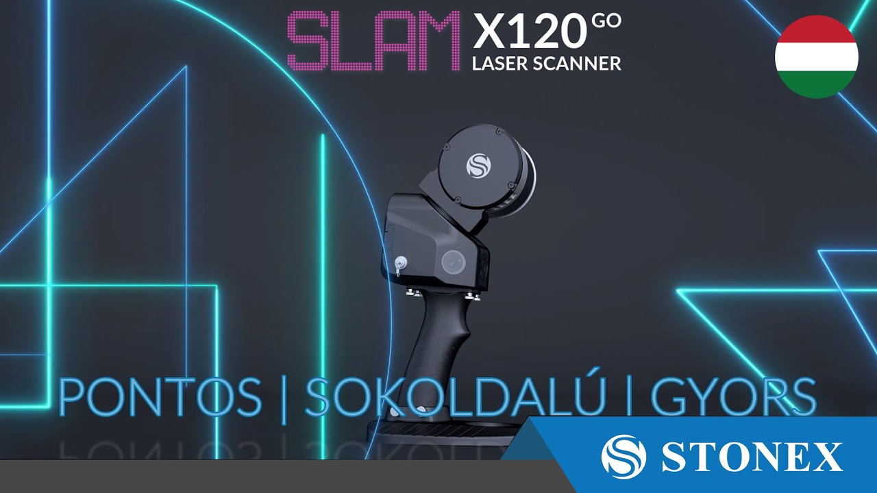 X120GO SLAM LASER SCANNER / HUN - YouTube