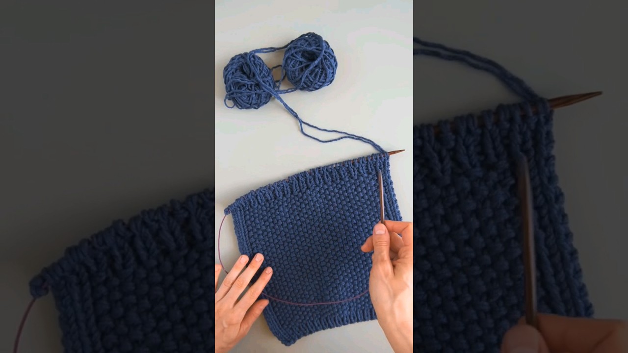 basic bind-off pattern coming soon. happy knitting! #knittingtips #shorts - YouTube