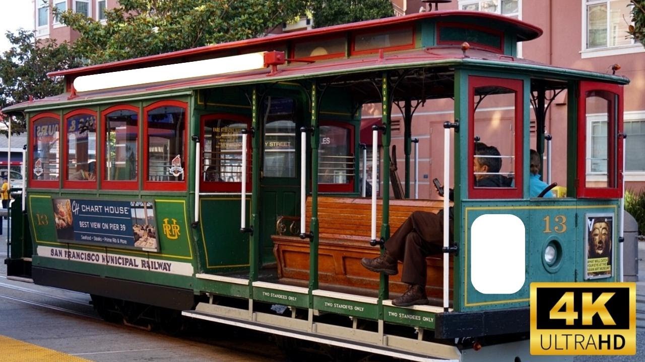POWELL AND HYDE TURNABOUT | CABLE CAR | SAN FRANCISCO | LAST MANUALLY ...