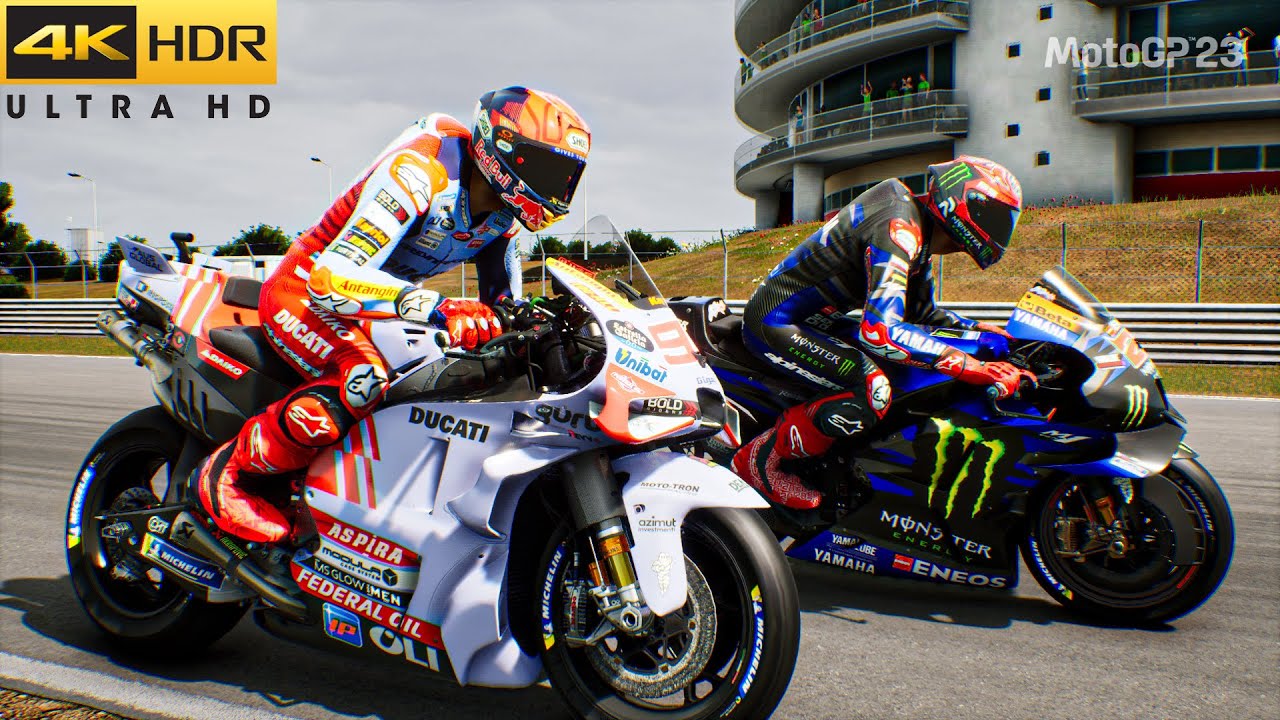 MotoGP 23 - Portuguese GP 100% Race | Marc Marquez MM93 Ducati Gresini Racing | Gameplay (4K ...