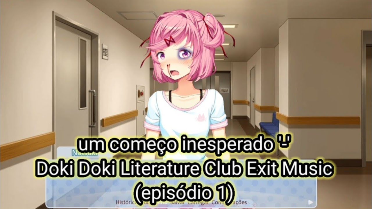 começando bem o mod do DDLC =D👌🏻 (DDLC exit music /episódio 1) - YouTube