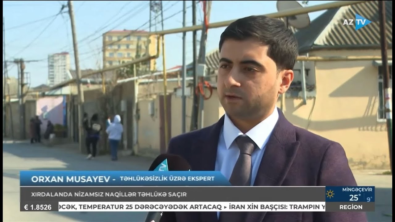 Nizamsız elektrik naqillərinin yaratdığı təhlükə (Orxan Musayev - AZTV ...