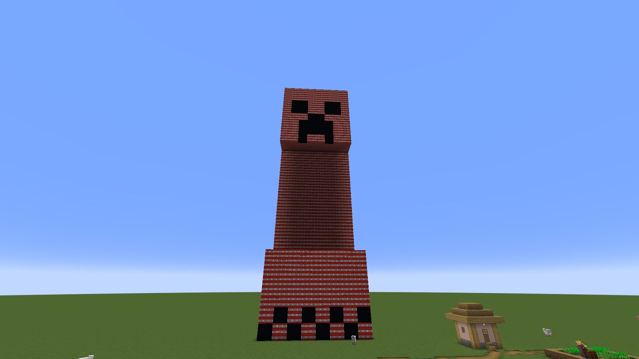 what happens when you explode a giant TNT Minecraft creeper? - YouTube