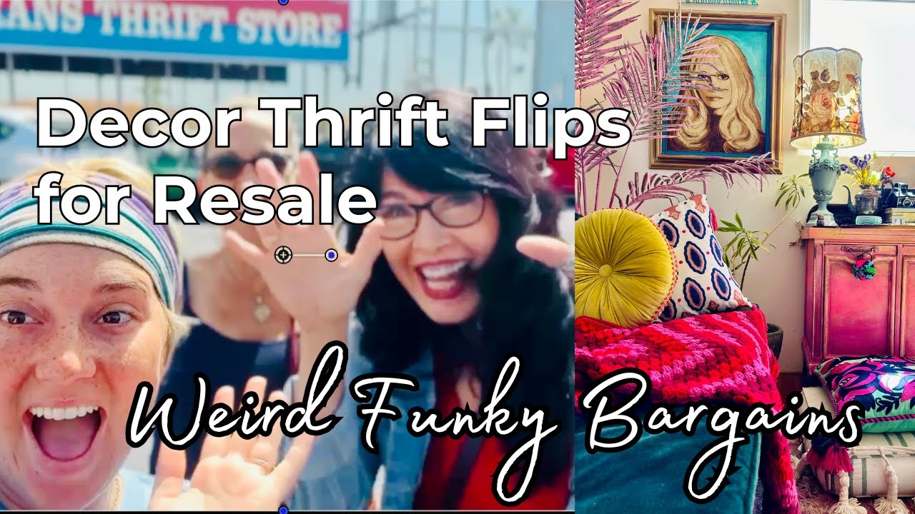 Thrift Flipping / Reselling / Decorating /Weird Funky Thrift Store ...