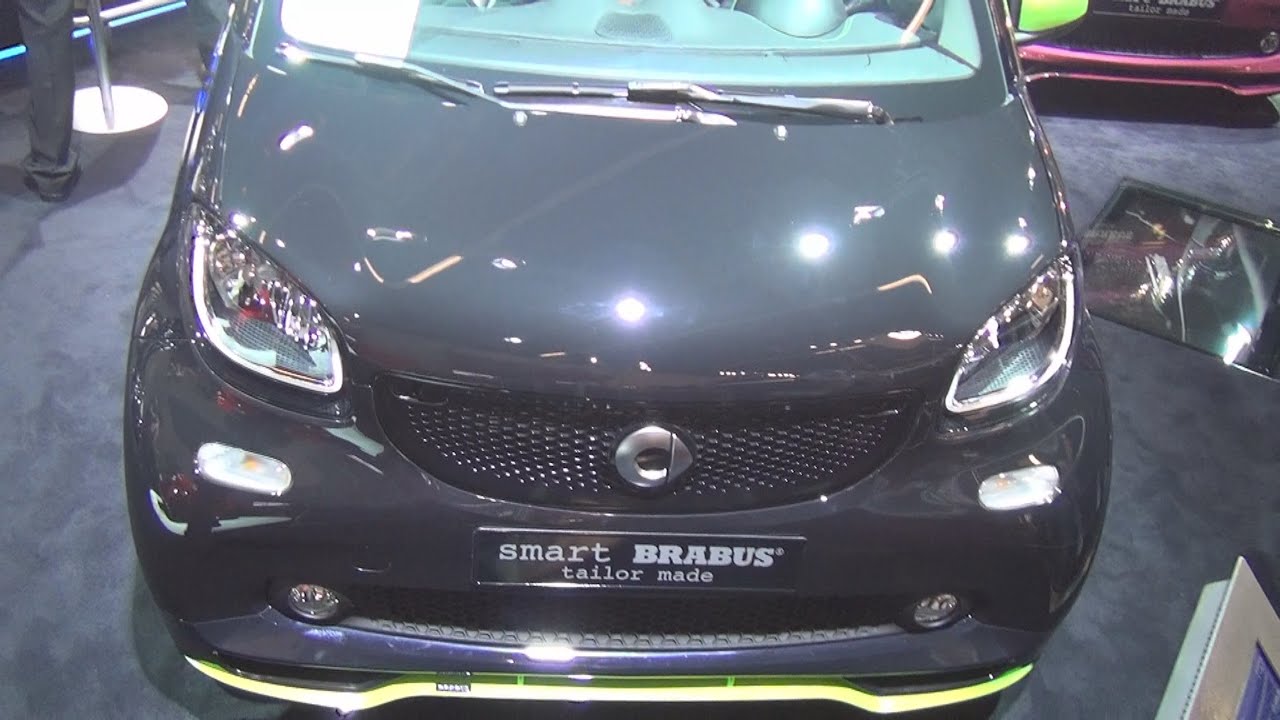Smart Brabus Fortwo Coupé DCT tailor made Tridion Black (2016) Exterior ...