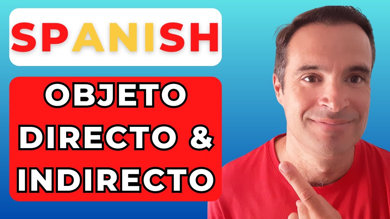 Aprende Español: 5 EJERCICIOS de Complemento Directo e Indirecto - YouTube