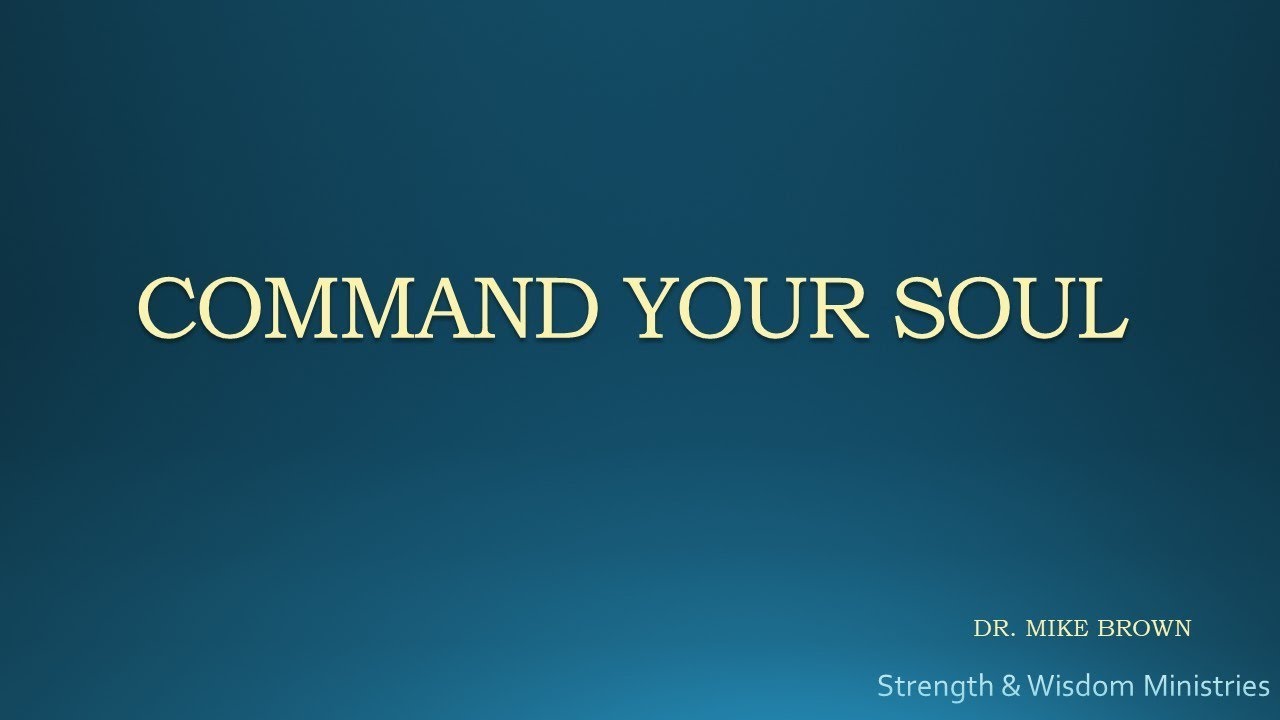 Destiny Pointe Church | Command Your Soul | Dr. Mike Brown - YouTube