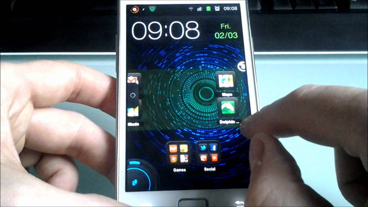 TSF Shell v1.0 Android App Review - YouTube