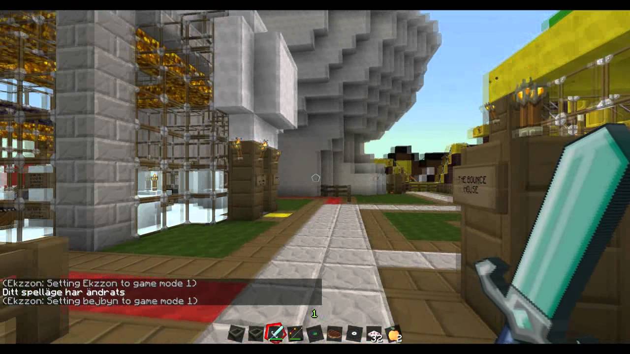 Minecraft På Svenska (Funland) Del 4 - YouTube