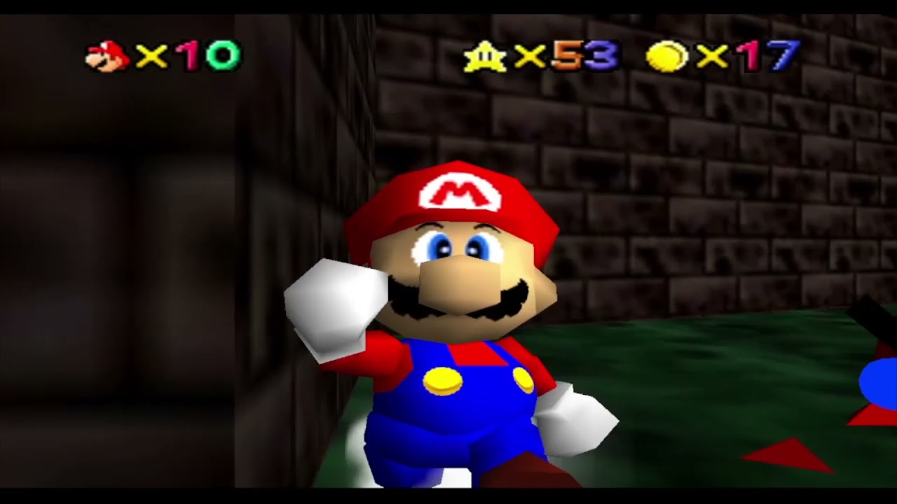 SM64 Hack: Gamma 64 Walkthrough Course 13 The Hazy Cave - YouTube