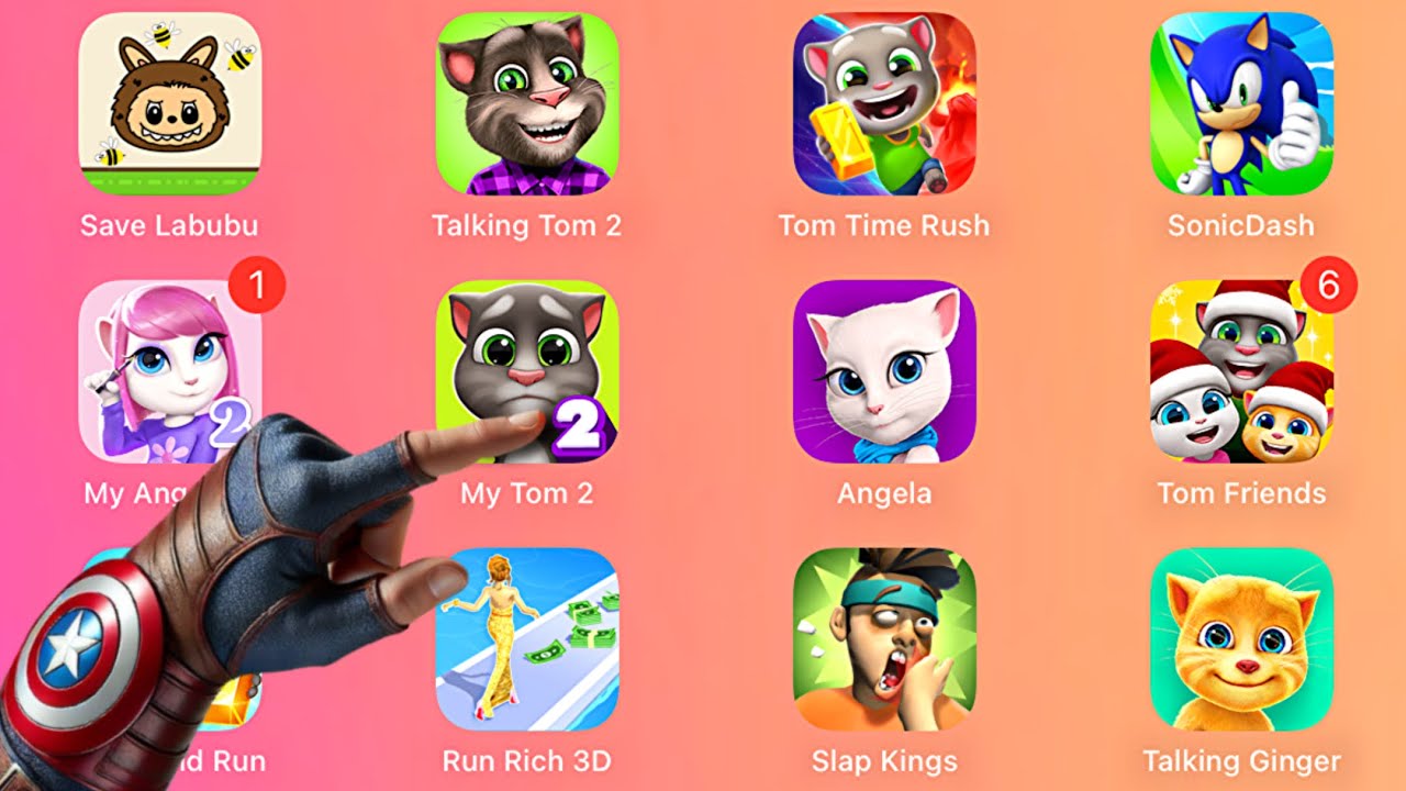 MY TOM 2 TALKING TOM! American Education Games, Android IOS Gameplay by ...