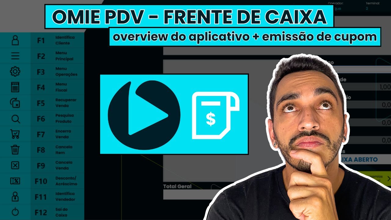APRESENTANDO OMIE PDV - sistema frente de caixa para * EMISSÃO DE CUPOM FISCAL * venda mais ...