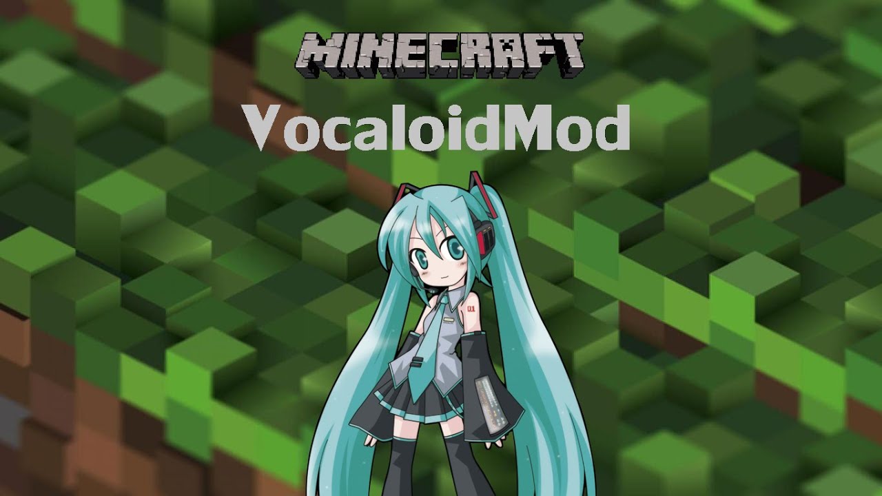 Minecraft Mod รีวิว VocaloidMod | มอสโวคาลอยด์ [1.8] - YouTube
