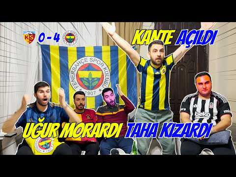 KAYSERİSPOR - FENERBAHÇE MAÇI TEPKİ VİDEOSU! #fenerbahçe