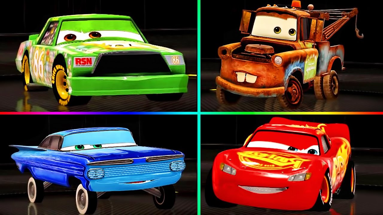 Cars 3 Driven to Win - (Lightning Mcqueen VS Chick Hicks) - YouTube