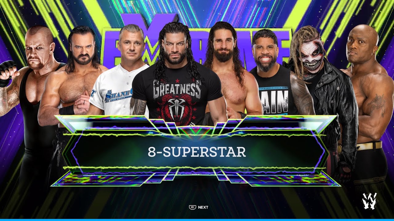 wwe2k24 PS4 PRO 8 Superstar Extreme Rules full match Gameplay. - YouTube