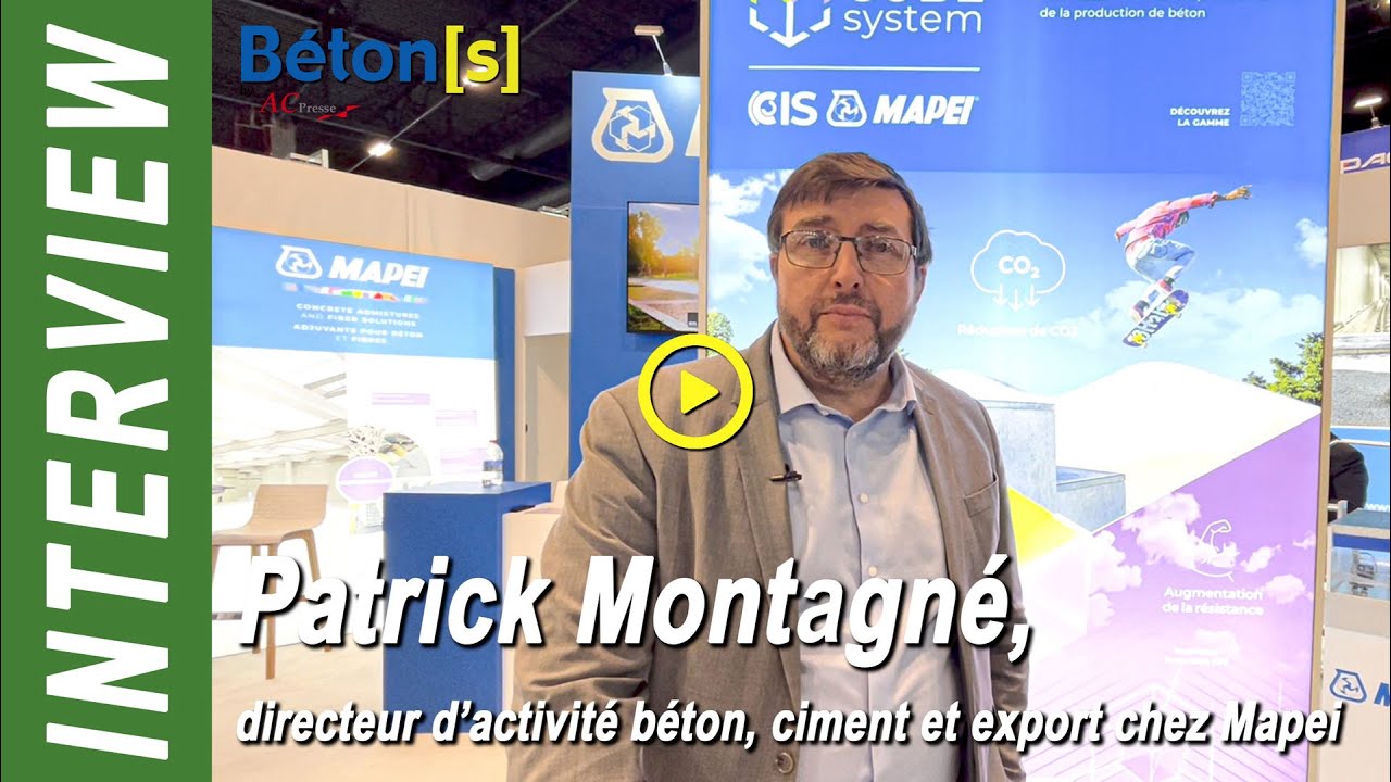 MAPEI - CUBE SYSTEM SUR INTERMAT - Béton[s] le Magazine - YouTube