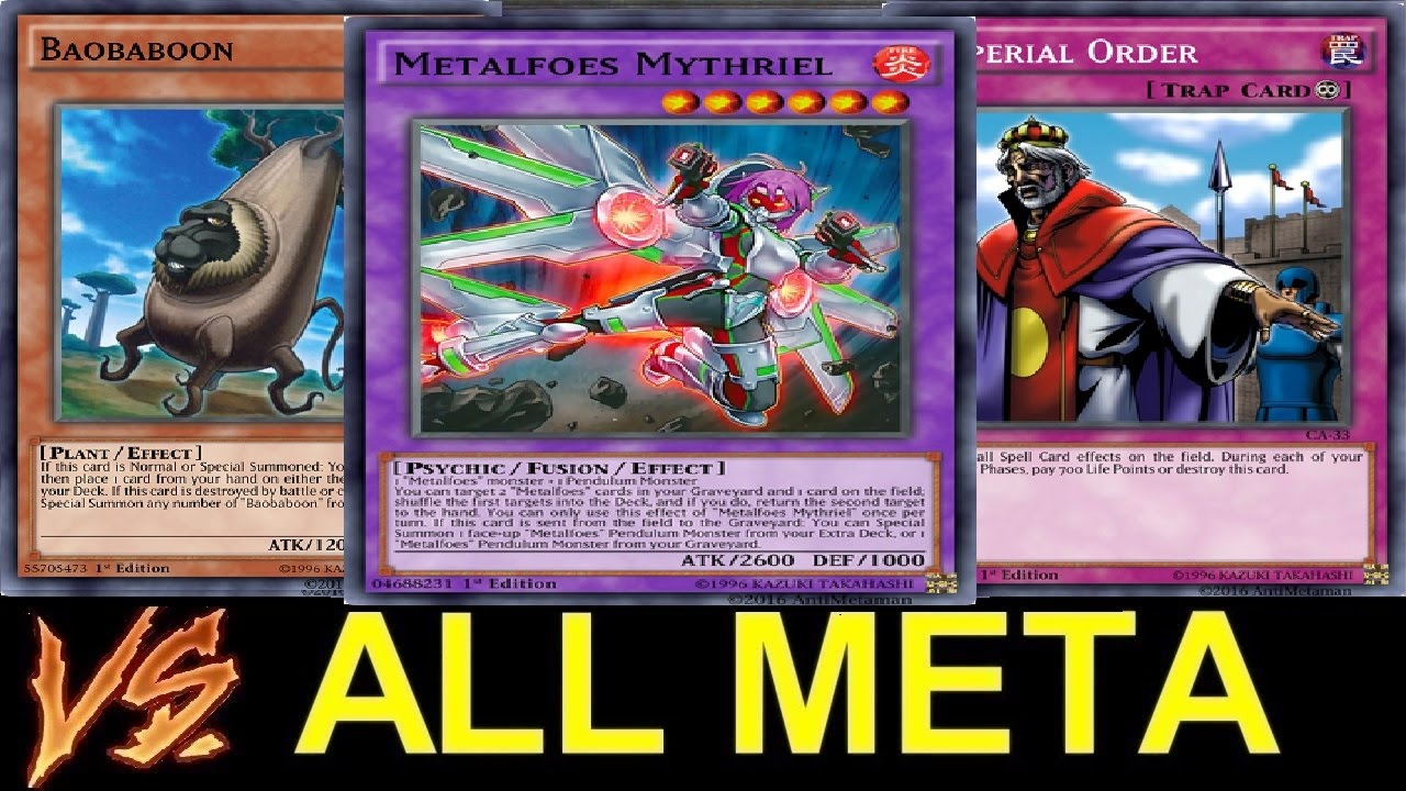 60/40 Card Metalfoes(NO KIRIN) Vs.....ALL META DECKS - Metal Zoodiac ...